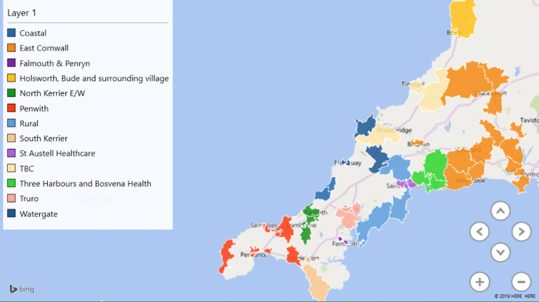 Cornwall PCN Map – Community Pharmacy Cornwall